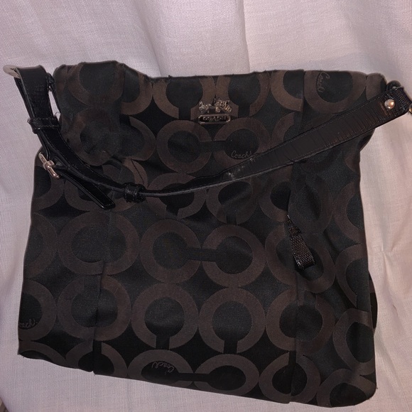 Coach | Bags | Coach Fabric Shoulder Bag | Poshmark